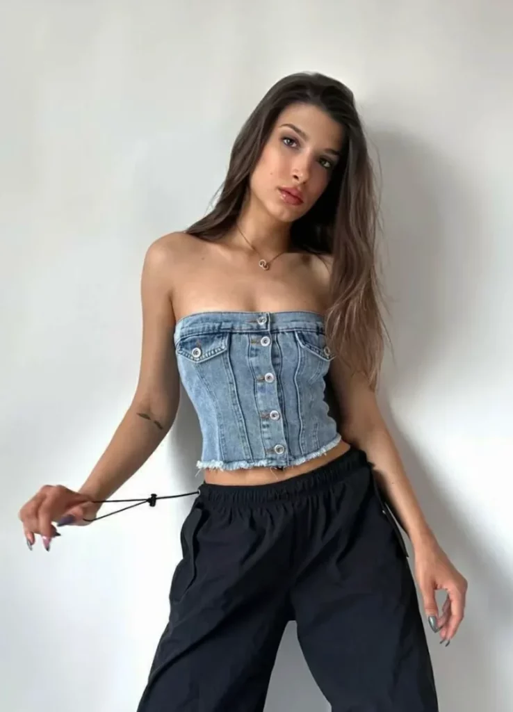 27+ Stunning Denim Corset Outfit Ideas for a Sophisticated Look ...